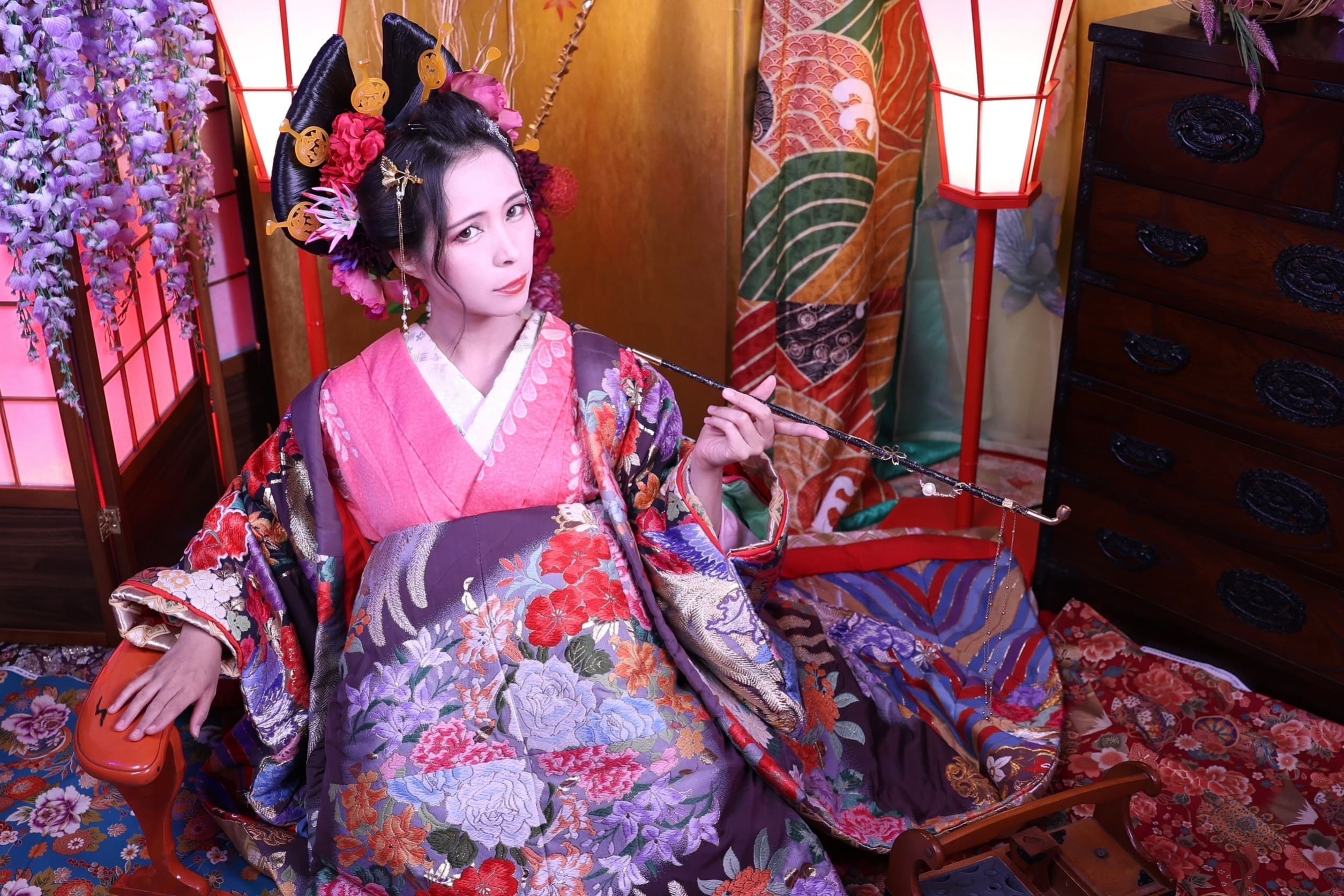 花魁 | 変身写真館イロドリフォトスタジオ浅草【彩】