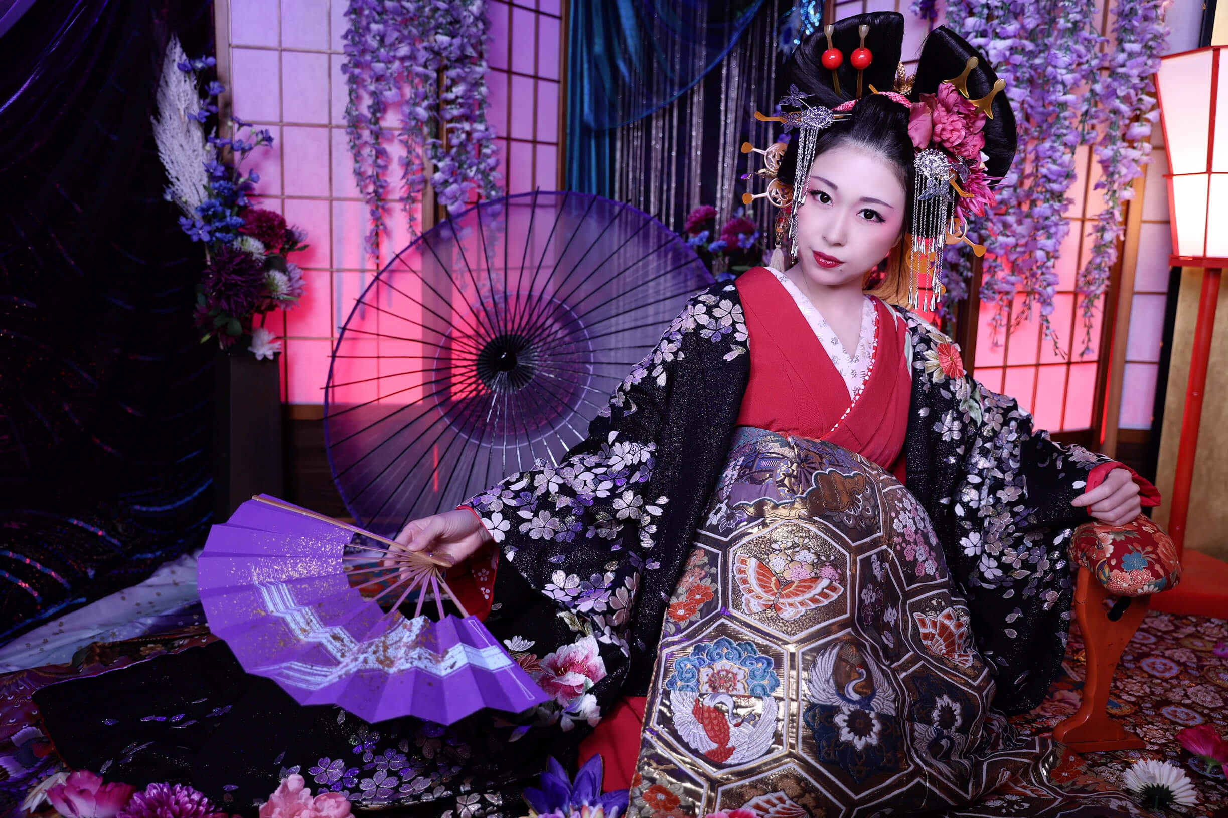 花魁 | 変身写真館イロドリフォトスタジオ浅草【彩】