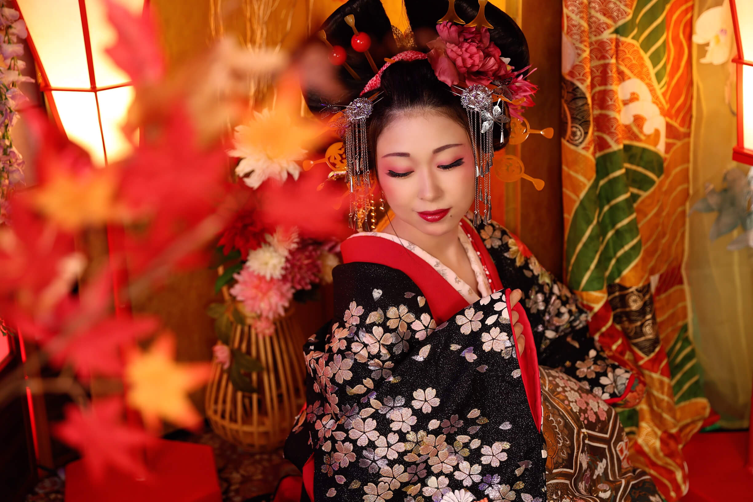 花魁 | 変身写真館イロドリフォトスタジオ浅草【彩】