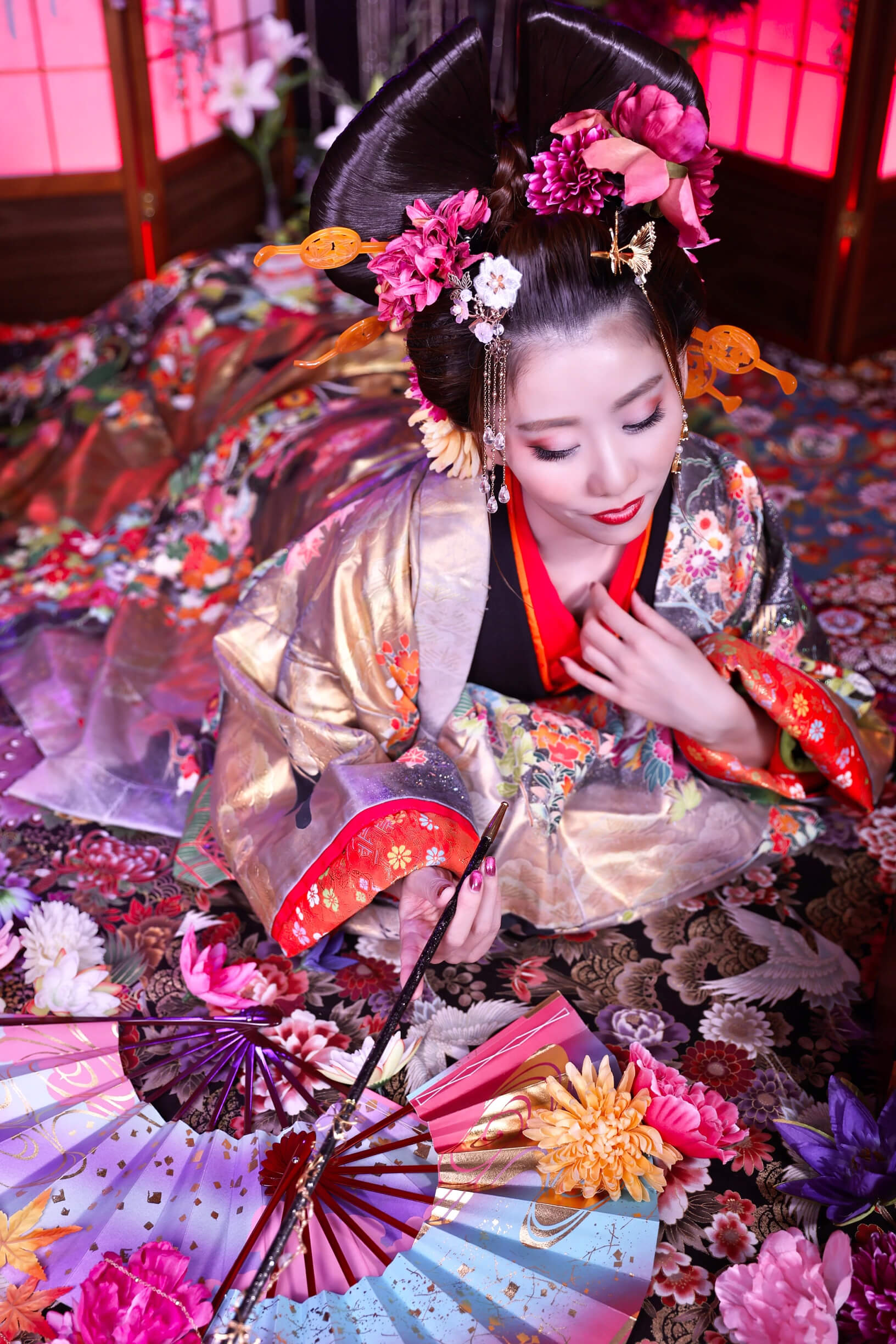 花魁 | 変身写真館イロドリフォトスタジオ浅草【彩】