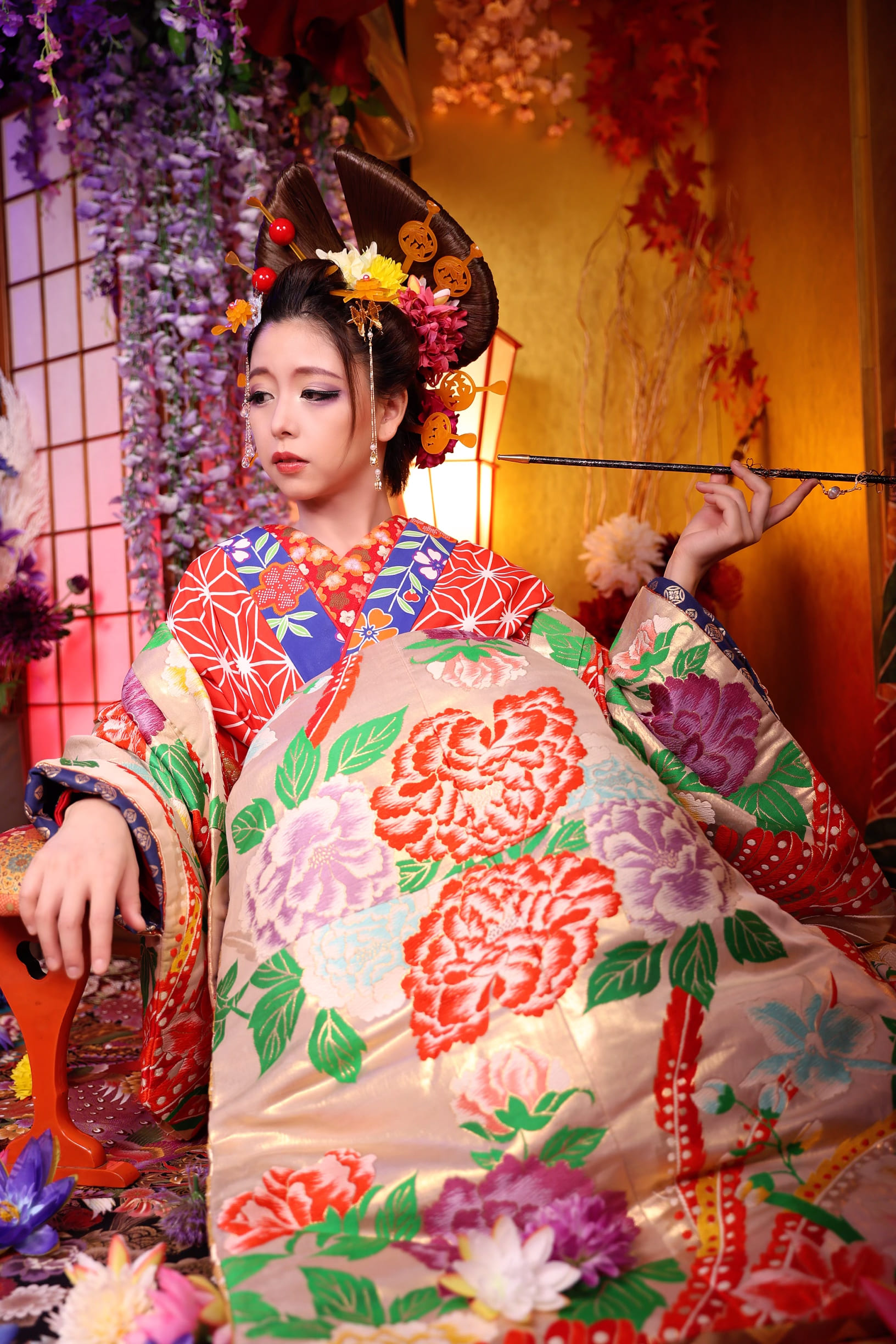 花魁 | 変身写真館イロドリフォトスタジオ浅草【彩】