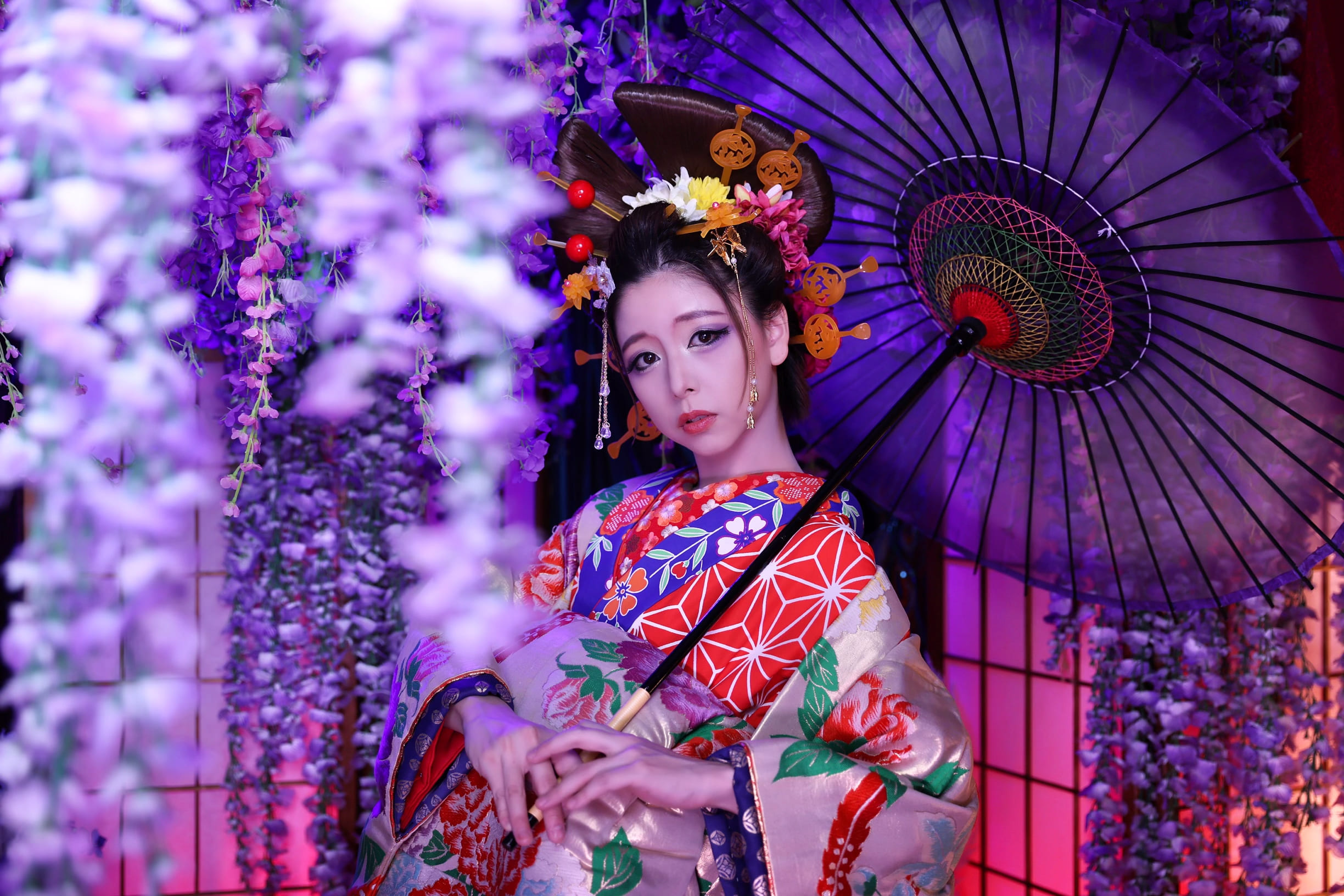 花魁 | 変身写真館イロドリフォトスタジオ浅草【彩】