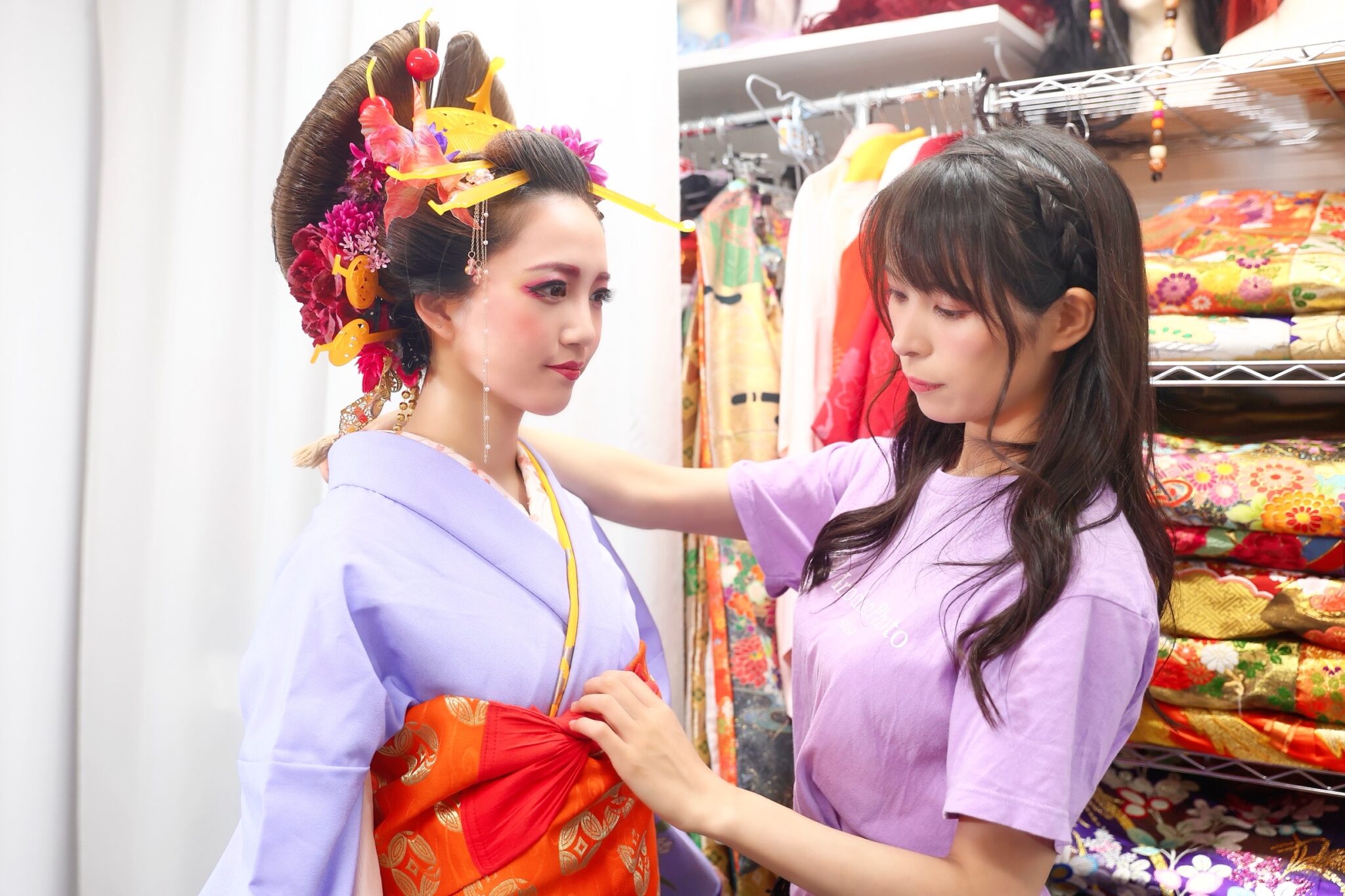 体験の流れ | 変身写真館イロドリフォトスタジオ浅草【彩】